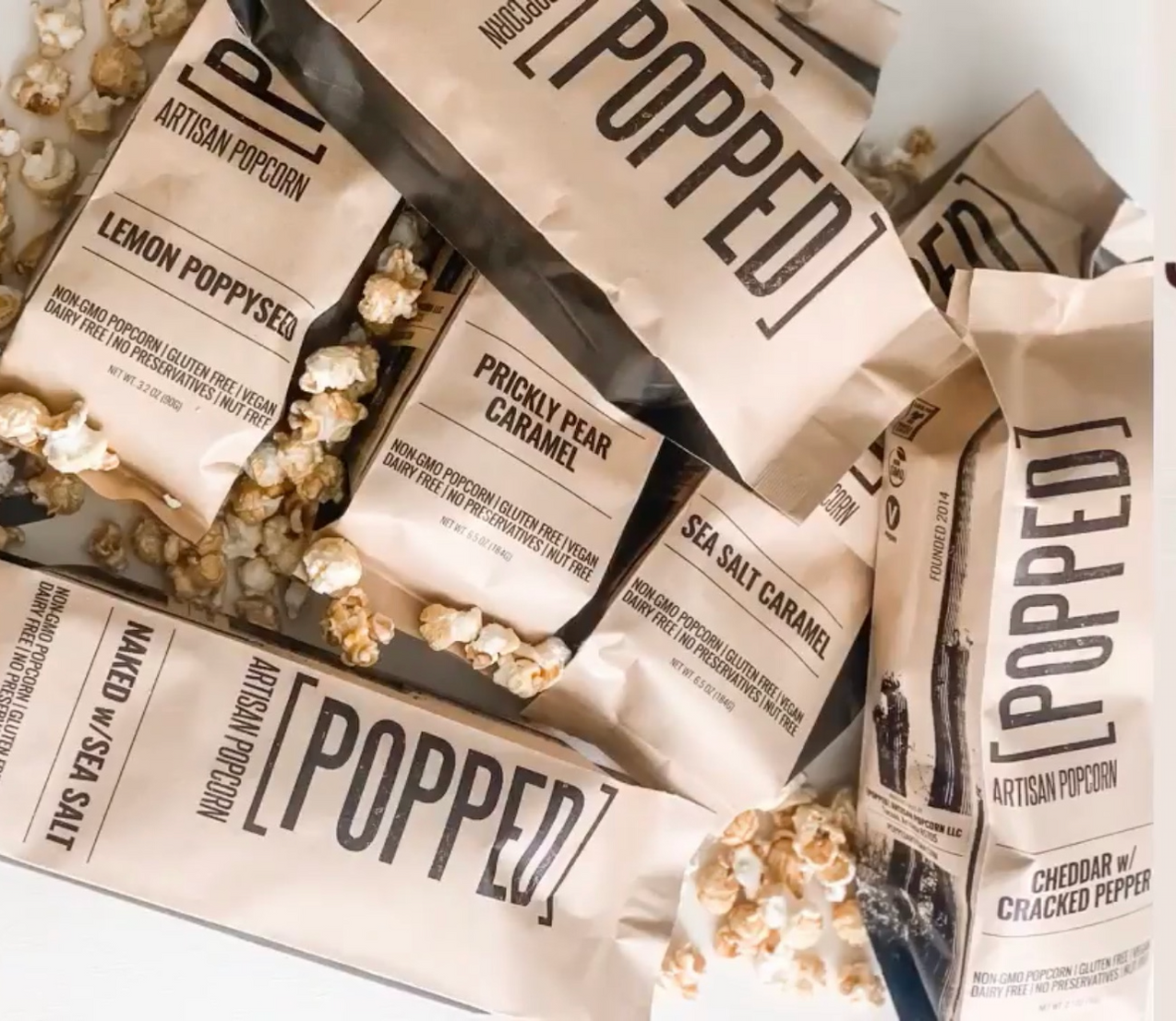 [POPPED] Artisan Popcorn - Online Store