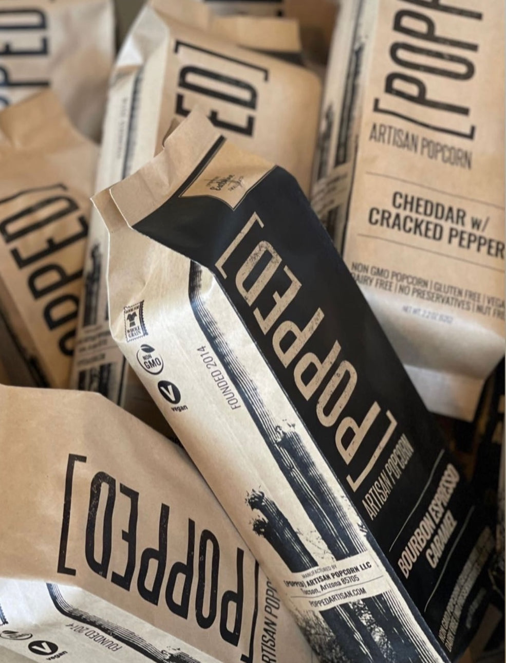 RESORT AMENITY BAGS– [POPPED] Artisan Popcorn