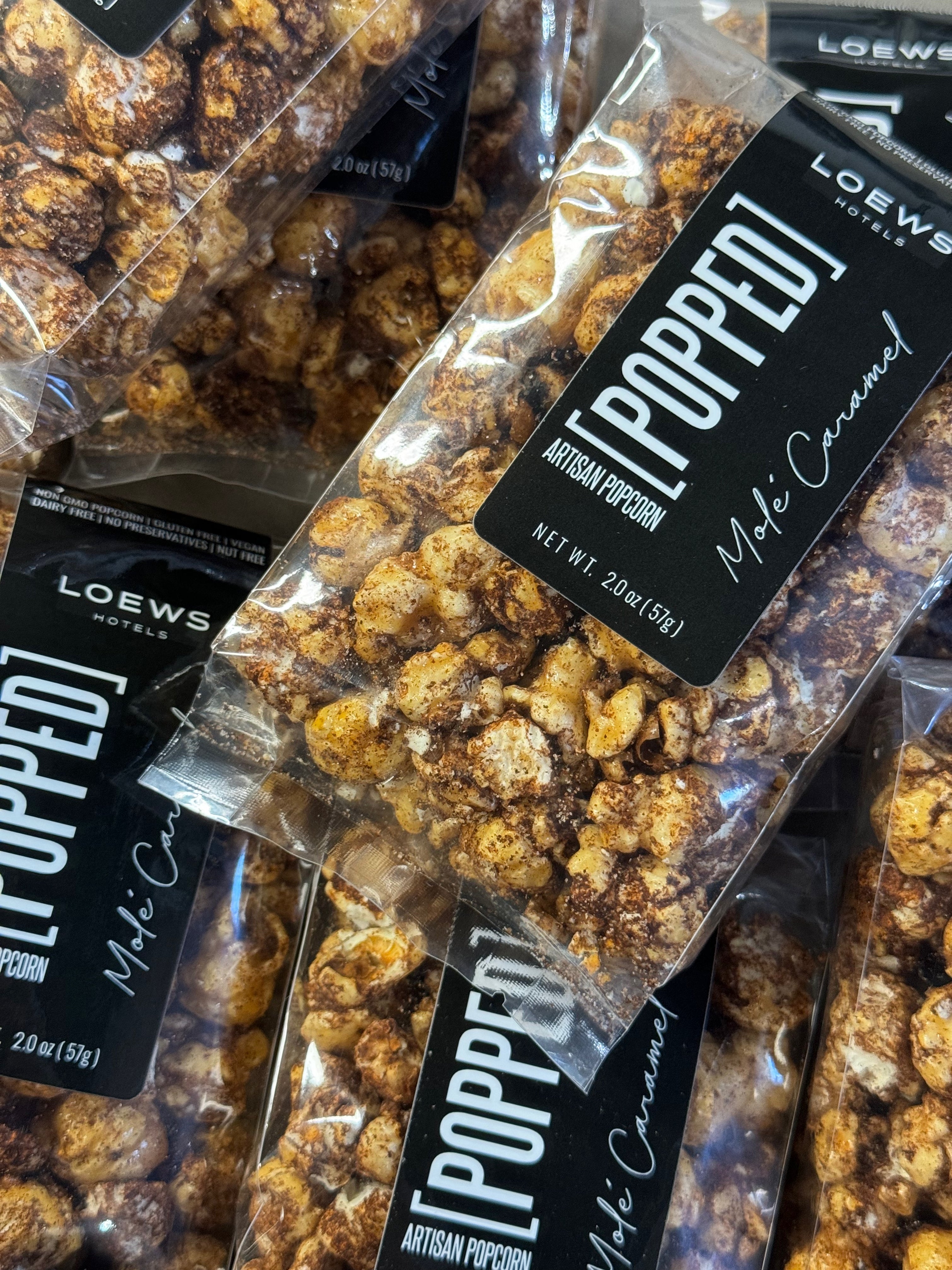 RESORT AMENITY BAGS– [POPPED] Artisan Popcorn